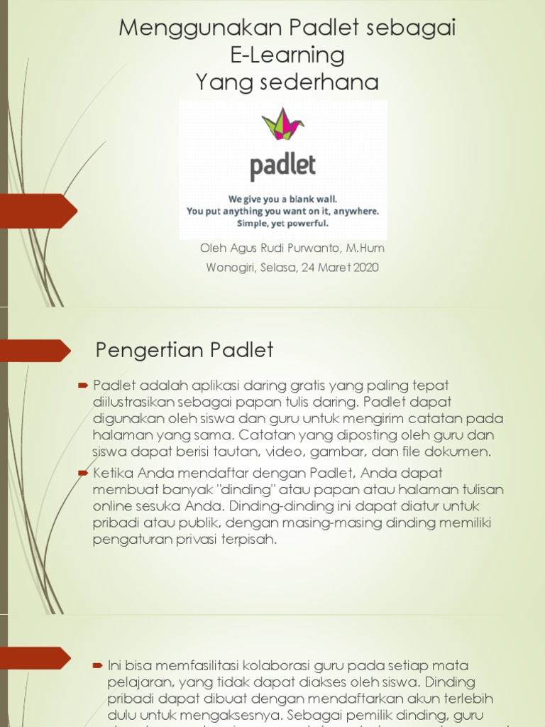 Padlet Presentation | PDF