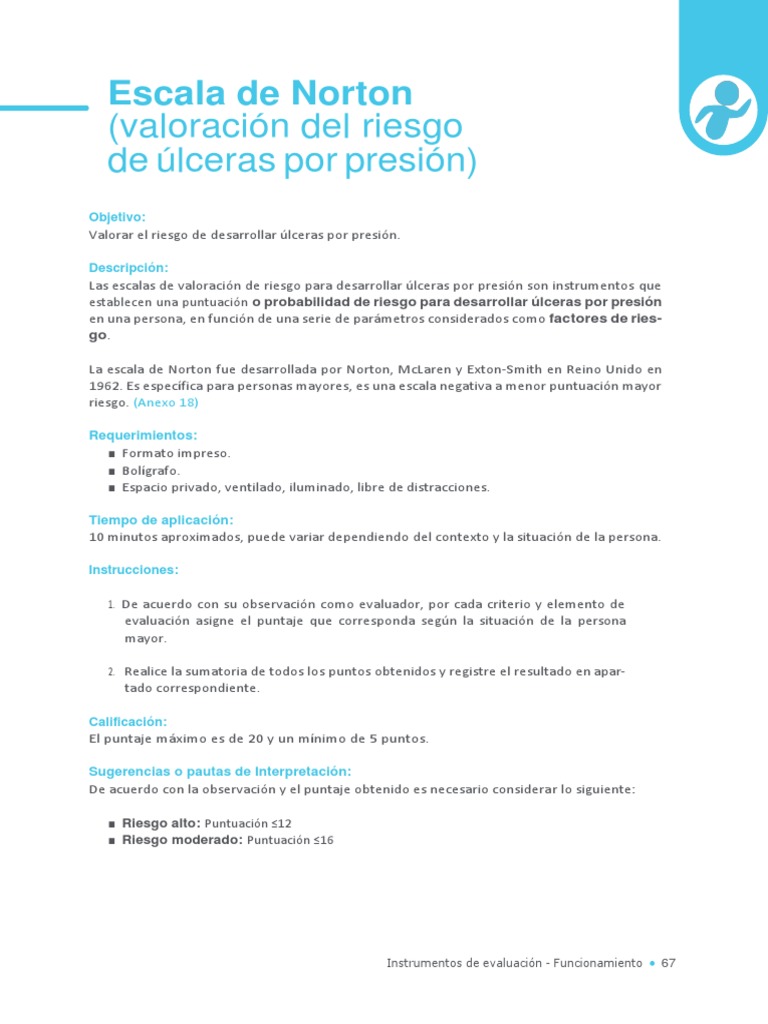 Escala de Norton para úlceras por presión | PDF | Science | Ciencia y ...