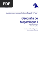 Características do Relevo de Moçambique | PDF | Terreno | Moçambique