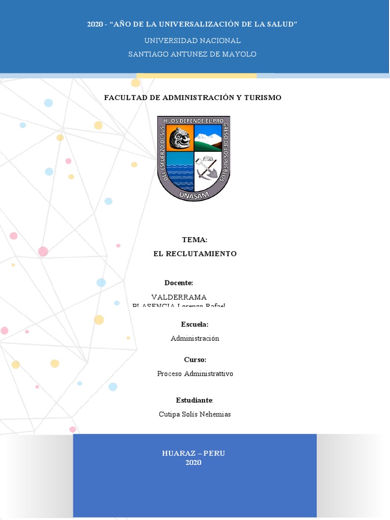 Caratula Unasam | PDF