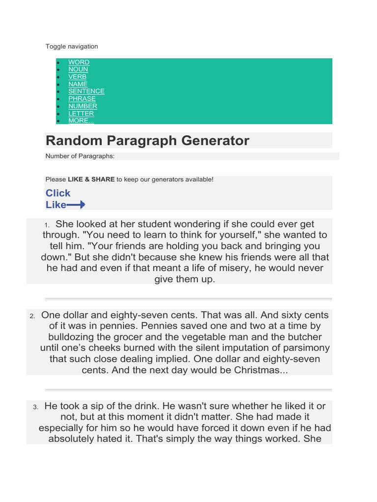 The Story of A Student Bedtime Story | PDF | Writers | Paragraph