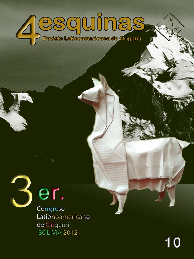 1-Contratapa 4 Esquinas Revista No8 | PDF | Origami | Diseño