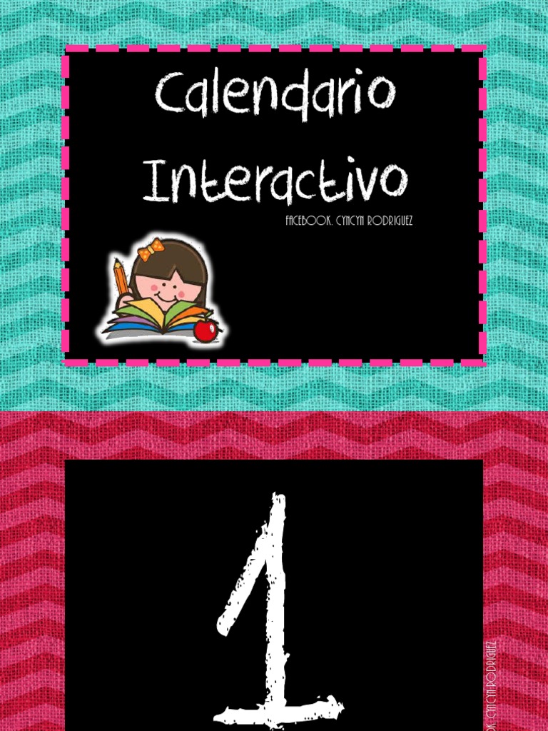 Calendario Interactivo PDF | PDF | Facebook | Uso compartido de medios