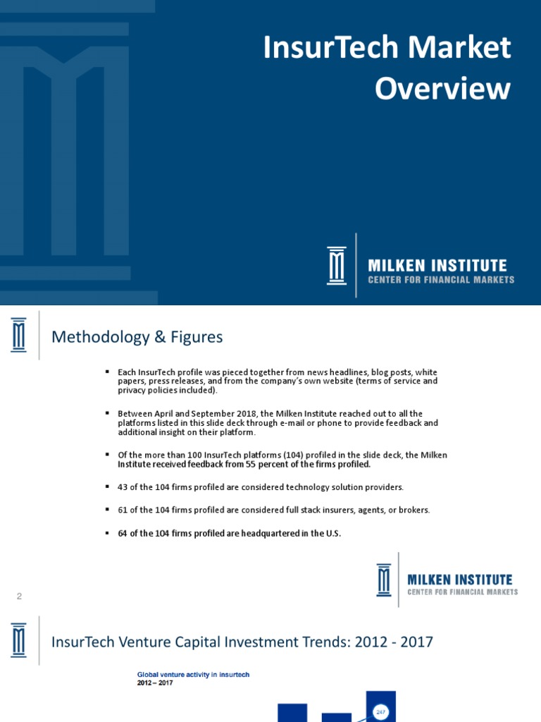 Insurtech Market Overview Landscape | PDF | Financial Technology ...