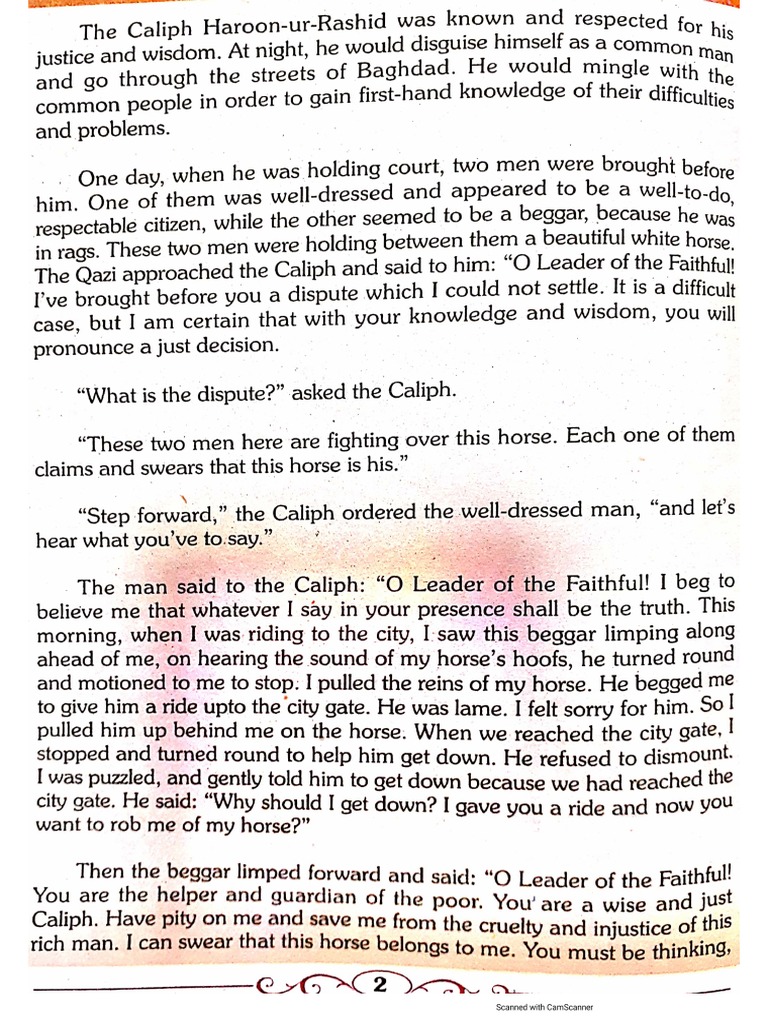 The Wise Caliph Scanned | PDF