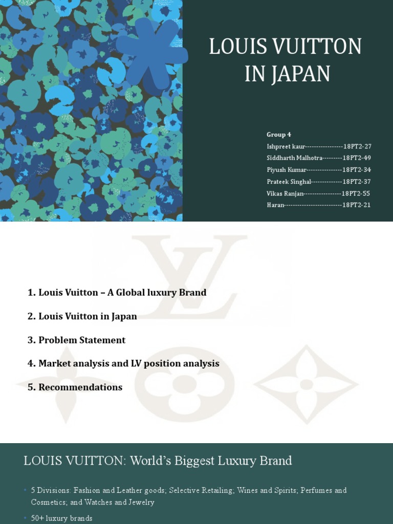 Louis Vuitton's Strategy in Japan Market | PDF | Luxury Goods | Counterfeit