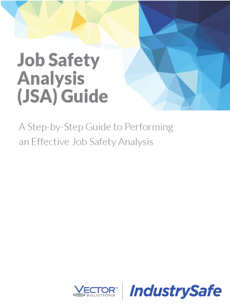 Job Safety Analysis Guide 2020 PDF | PDF | Personal Protective ...
