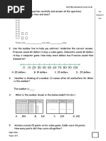 Grade 1 Data Handling Worksheets | PDF