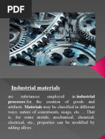 Industrial Materials and Processes Handout | PDF | Casting | Metals