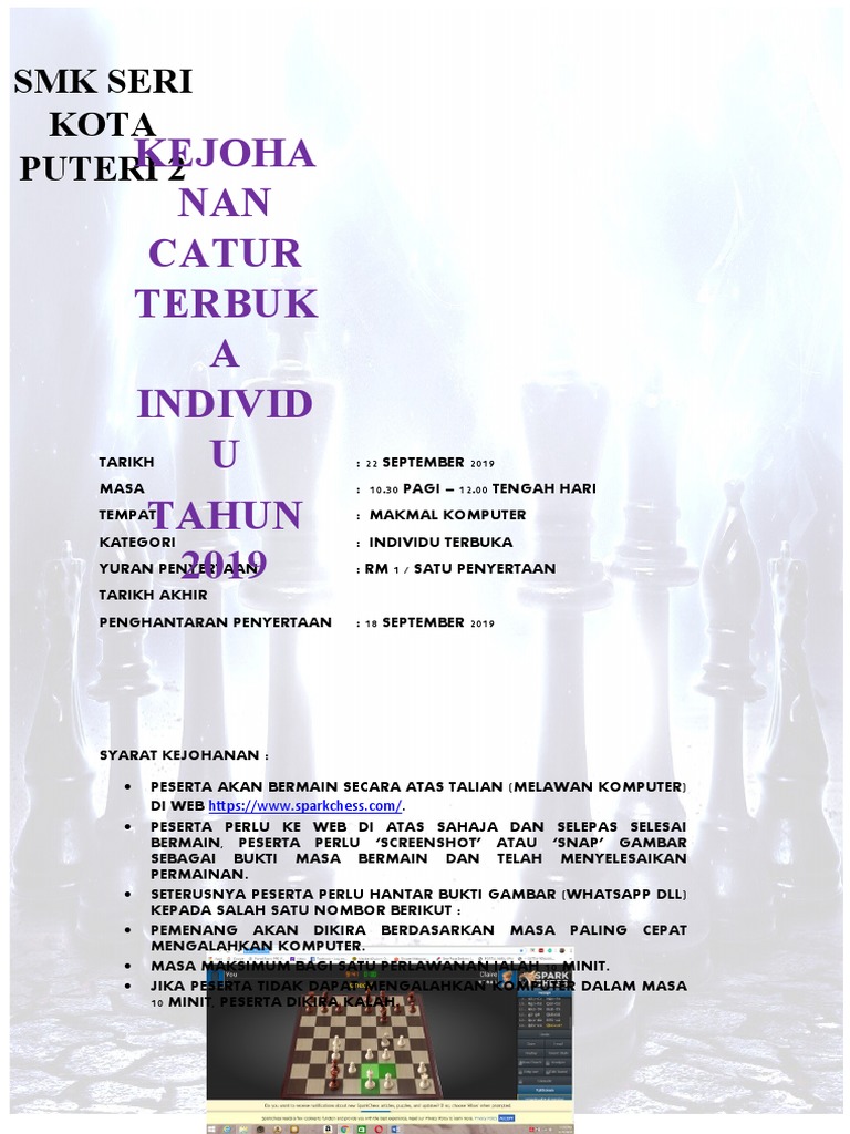 Poster Catur | PDF