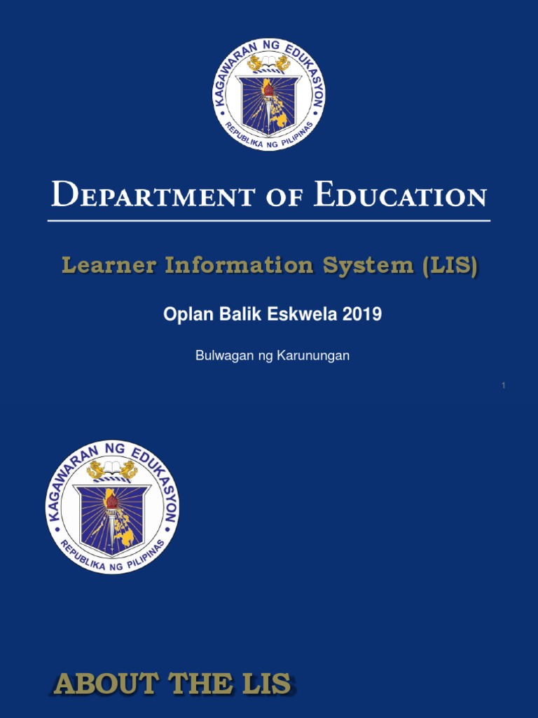 Learner Information System Overview | PDF | Learning | Cognition