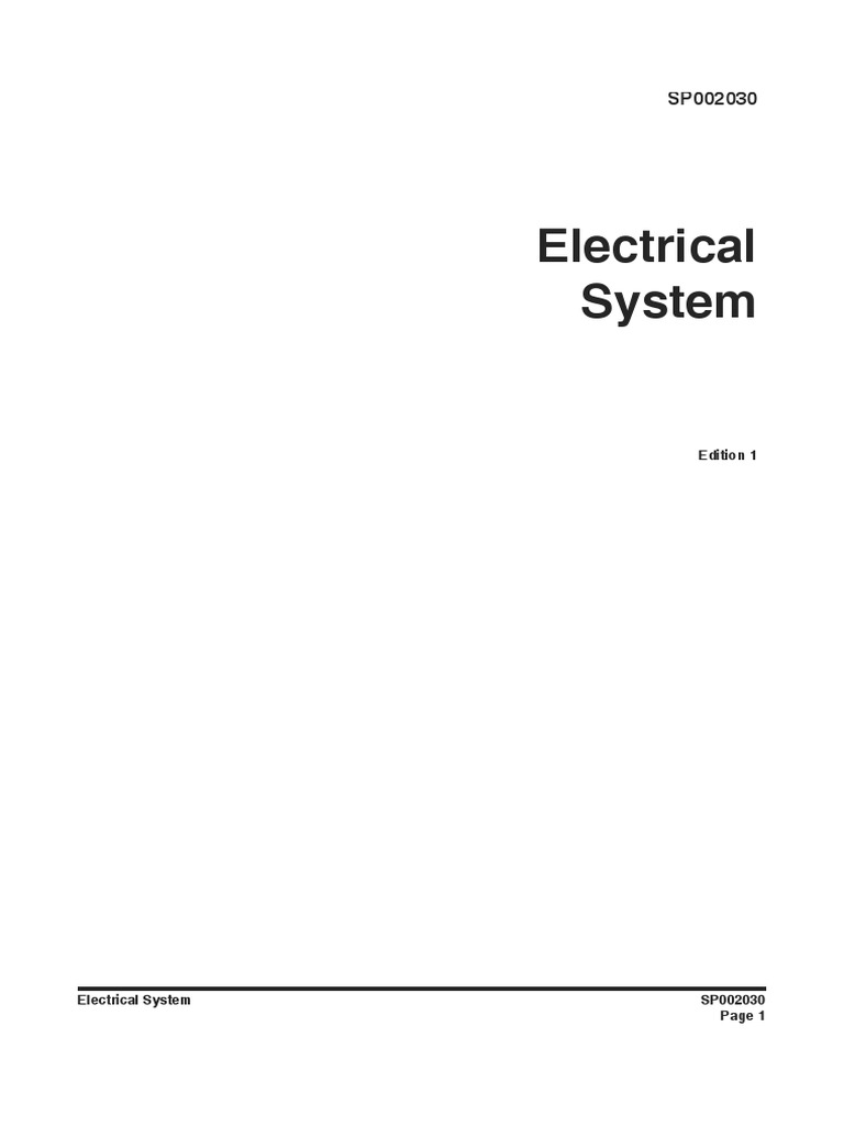 Electrical System | PDF | Relay | Fuse (Electrical)