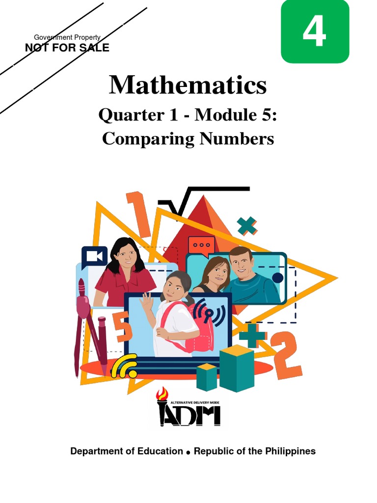 Math4 - q1 - Mod5 - Comparing Numbers - v3 | PDF | Educational ...