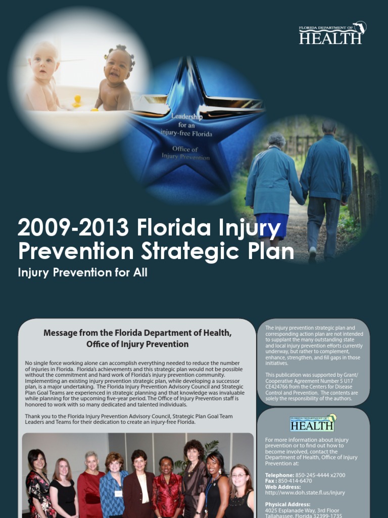 2009-2013 Florida Injury Prevention Strategic Plan | PDF | Preventive ...