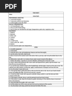 Patient Transfer Checklist | PDF | Wheelchair | Foot