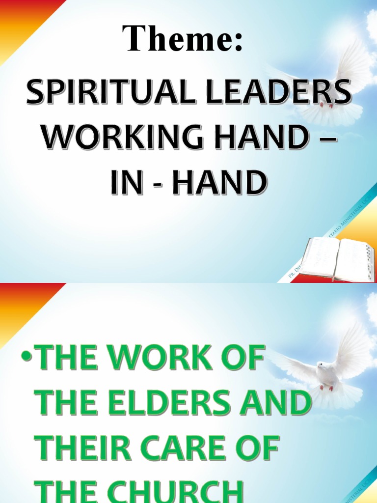 Role and Responsibilities of Church Elders | PDF | Elder (Christianity ...