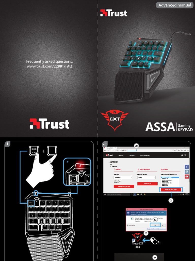 ASSA GAMING PAD 22881 - Advancedmanuals - VA - 1-1 | PDF | Computer ...
