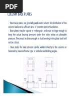Column Splicing | PDF | Bending | Column