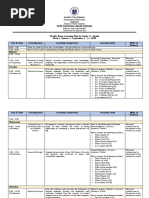 Weekly Home Learning Plan Science | PDF | Force | Scientific Method