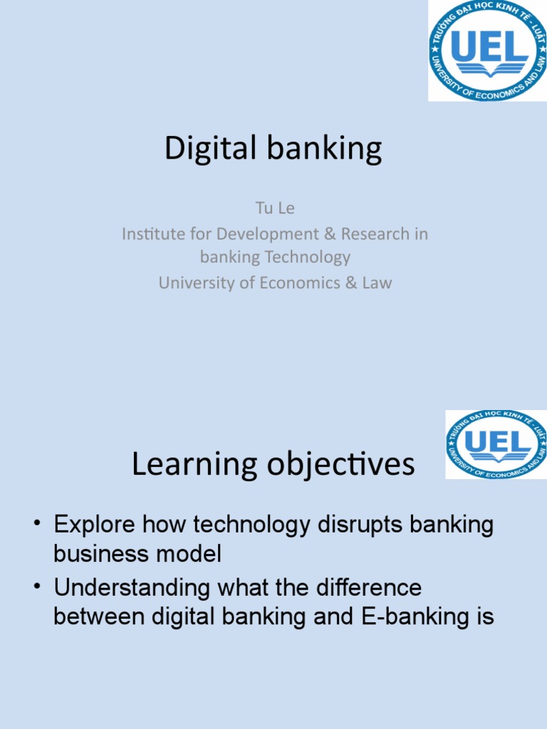 Lecture 1 - Digital Banking | PDF | Transaction Account | Debit Card