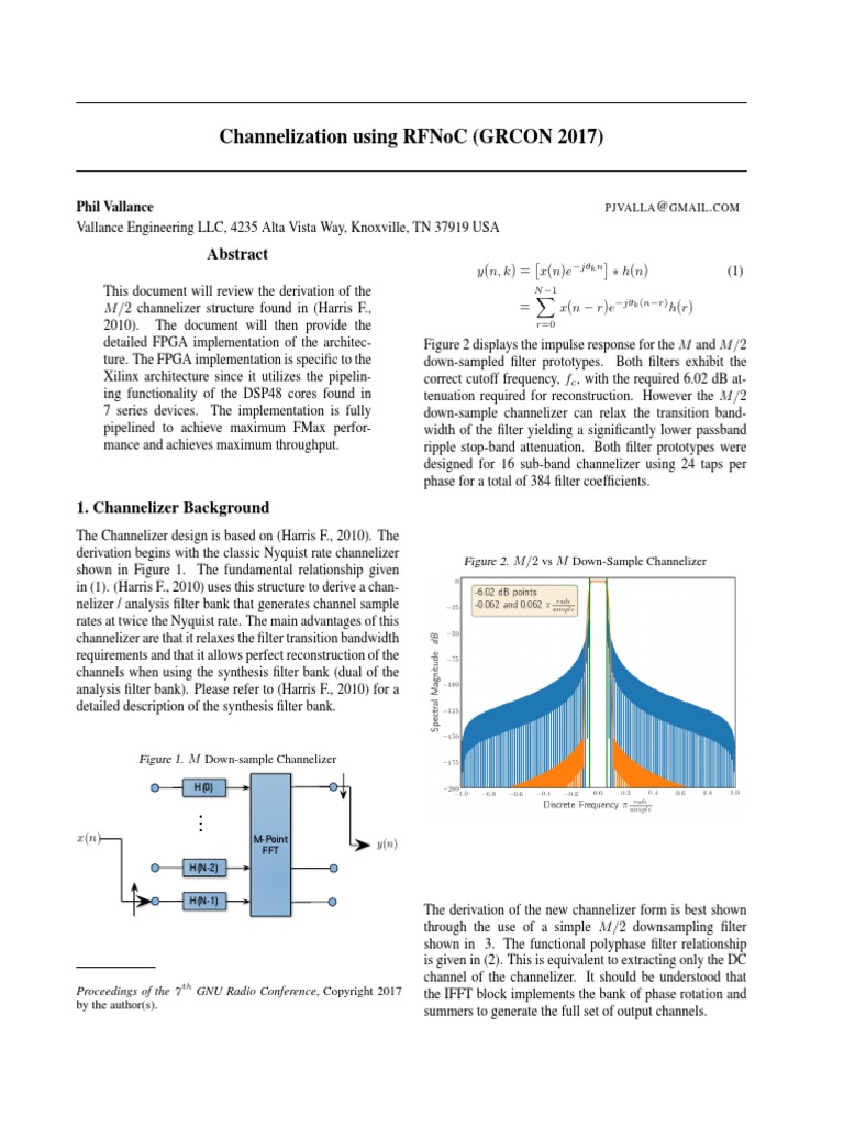 Channelization Using Rfnoc (Grcon 2017) : Noble Identities | PDF ...
