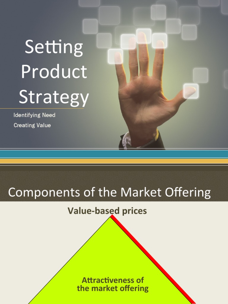 1.setting Product Strategy | PDF | Supply Chain Management | Marketing