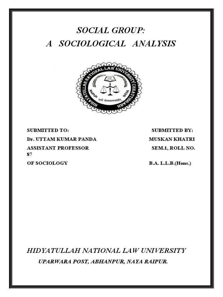 Social Group Project Newwwwwww | PDF | Social Group | Intimate ...