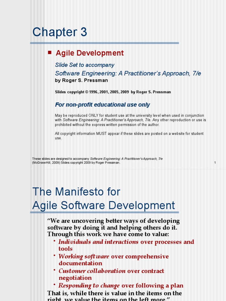 Agile Development Software Engineering | Download Free PDF | Agile ...