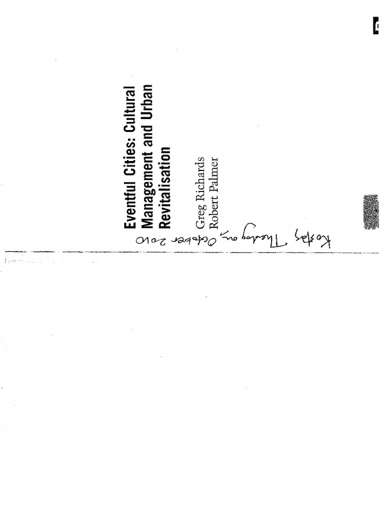 Why Cities Need To Be Eventful | PDF