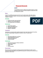 Financial Methods of Motivation | PDF | Salary | Employment