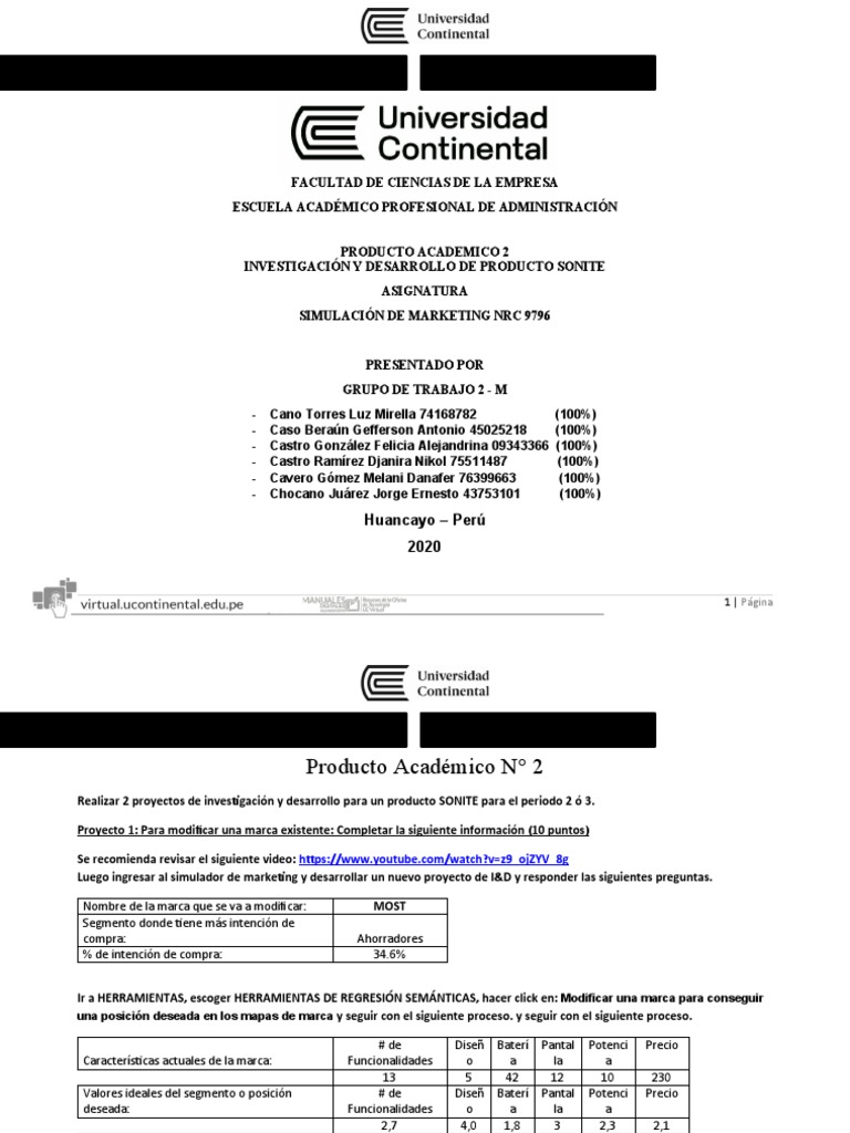 Producto Academico N2 Entregable | PDF | Economias | Business