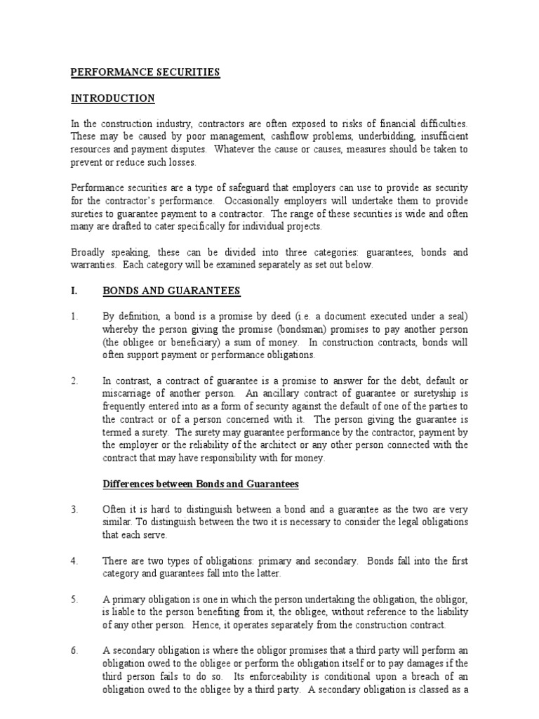 Lecture Note (Part2) Performance-Related Claims Defective Works, Variation Works and Performance ...