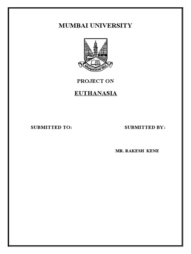 Euthanasia Research Data | PDF | Washington V. Glucksberg | Medical Ethics