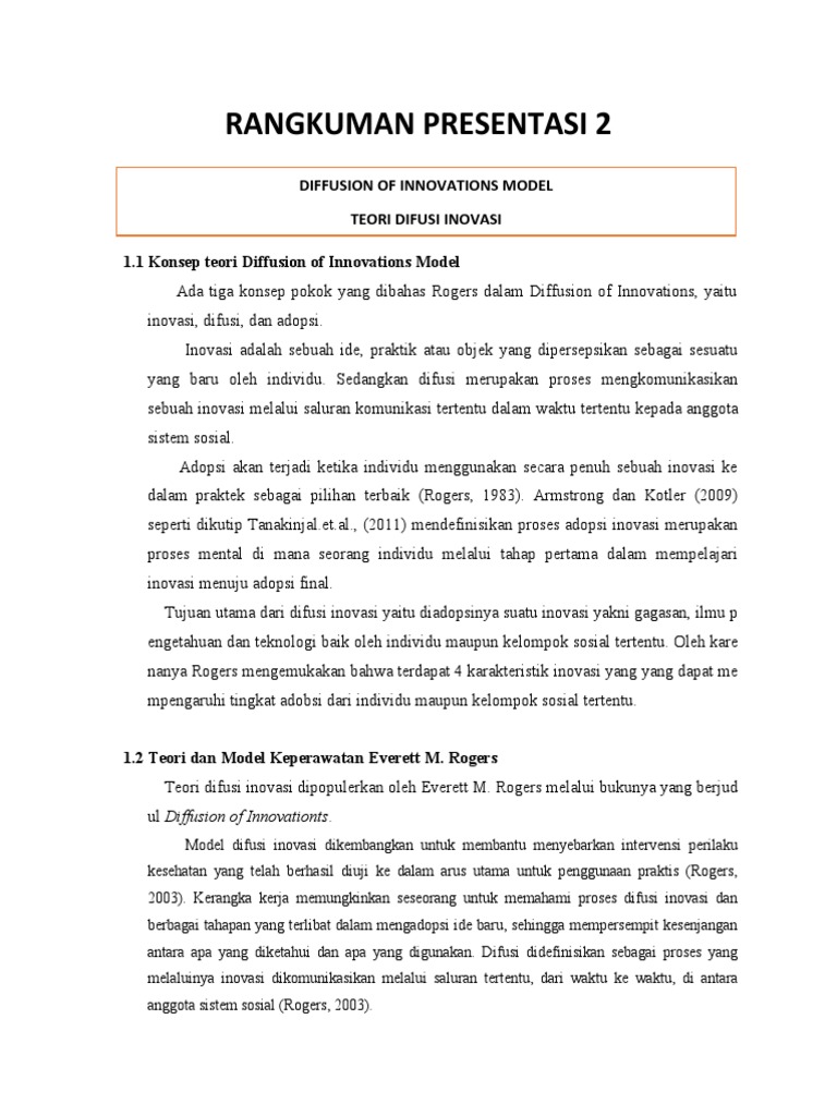 Rangkuman Presentasi 2 | PDF