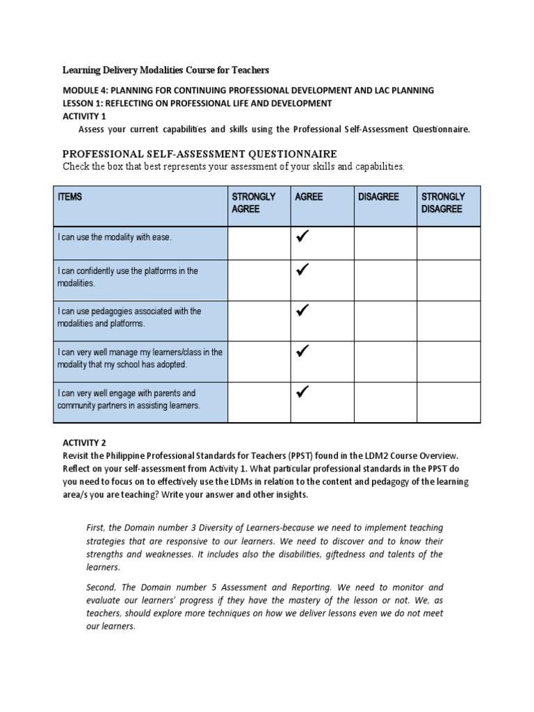 LDM2 Module 4 (Grade 12) | PDF | Educational Technology | Learning