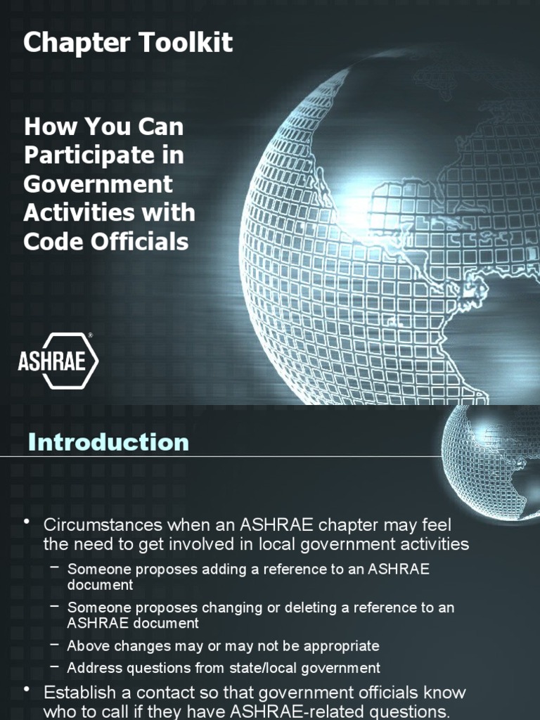 Chapter Toolkit: How You Can Participate in Government Activities With ...