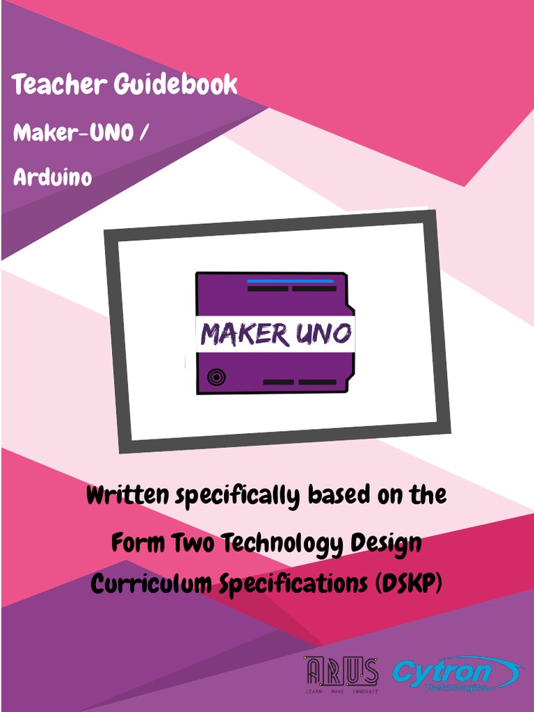 MakerUNO Teacher Guide | PDF | Microcontroller | Arduino