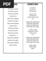 Hello Song for Kids Lyrics | PDF | Art