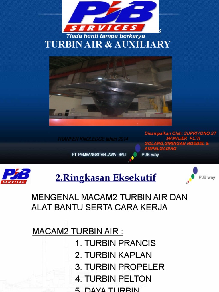 Pembangkit - Plta 1 | PDF