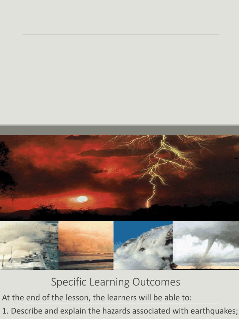 5.0 Natural Hazards Mitigation and Adaptation | PDF | Earthquakes | Hazards