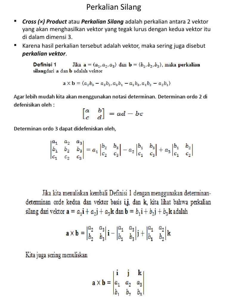 Perkalian Silang | PDF