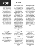 Ama Namin, Aba Ginoong Maria, Sumasampalataya | PDF