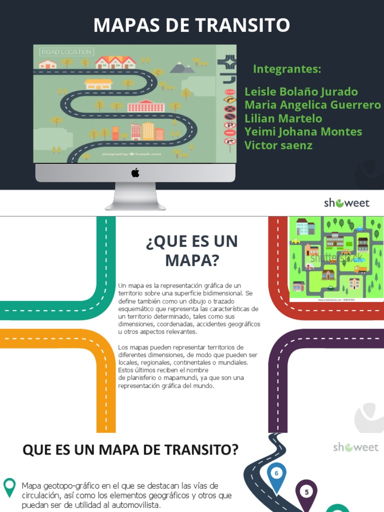 Mapa de Transito Diapositivas | PDF | Mapa | Transporte