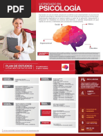 Plan de Estudios - Psicología SUAyED | PDF | Sicología | Psicología clínica