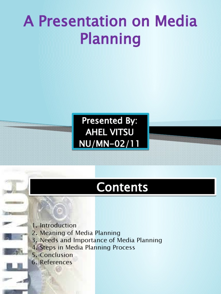 Media Planning Process Overview | PDF | Target Audience | Media ...