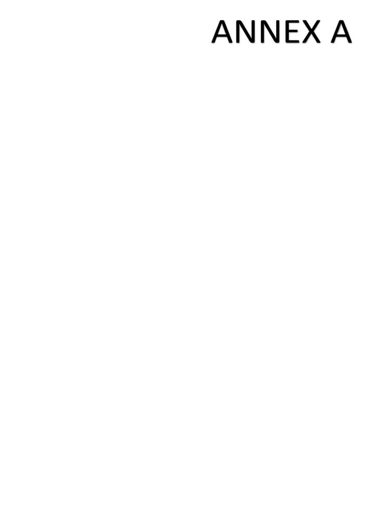 ANNEXES | PDF