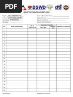 DOLE TUPAD Form | PDF