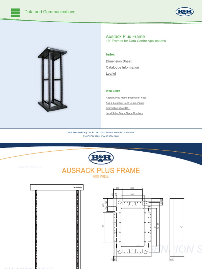 Server Rack | PDF | Equipment | Manufactured Goods