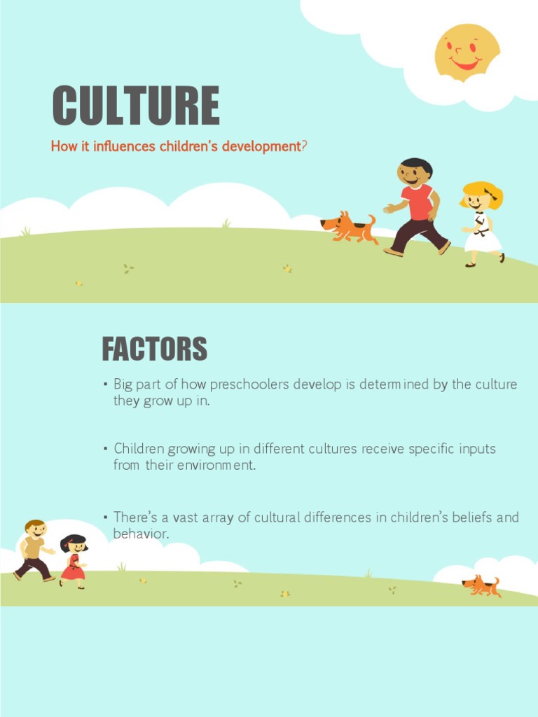 Cultural Impact on Child Development | PDF