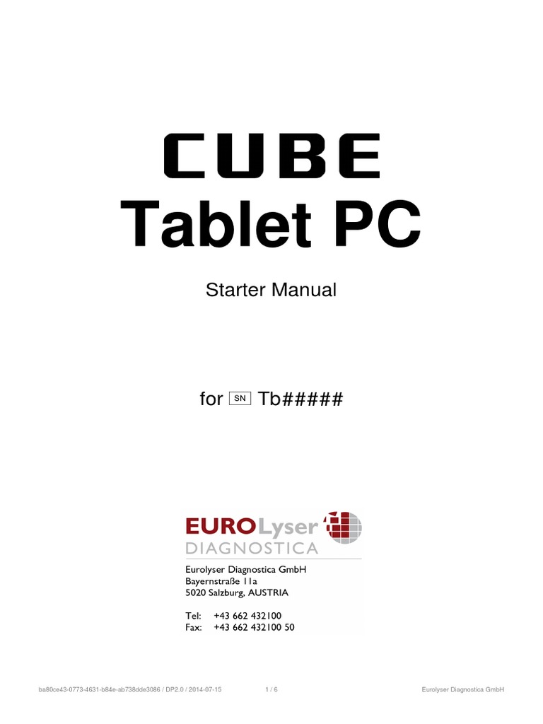 Tablet PC: Starter Manual | PDF | Tablet Computer | Wi Fi